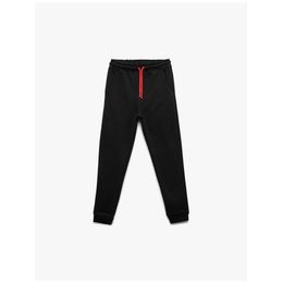 KOTON SWEAT BOTTOMS in Schwarz | Gr.: 6-8 Jahre