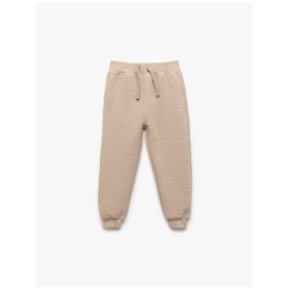 KOTON SWEAT BOTTOMS in Beige | Gr.: 80/86