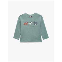 KOTON TSHIRT LS in Grün | Gr.: 86/92
