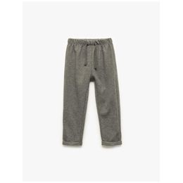 KOTON SWEAT BOTTOMS in Grau Gemustert | Gr.: 4-6 Jahre