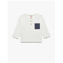 KOTON TSHIRT LS in Ekru | Gr.: 3-4 Jahre