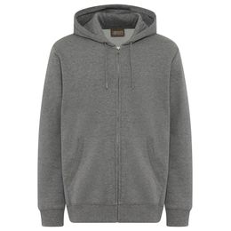 MAN'S WORLD Man's World Kapuzensweatjacke in graumelange | Gr.: L