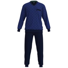 G&ouml;tzburg G&ouml;tzburg Pyjama Herren Gr&ouml;&szlig;e XL blau / schwarz