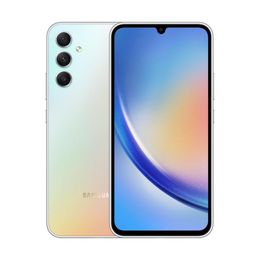 Samsung Galaxy A34 128GB - Silber - Ohne Vertrag