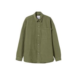 Bershka Hemd Herren Gr&ouml;&szlig;e L khaki