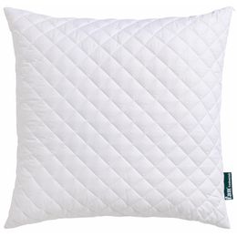 f.a.n. FAN Kunstfaserkopfkissen &raquo;KS Baumwolle&laquo; F&uuml;llung: 100% Polyester 1 Stk. tlg. Kochfeste Qualit&auml;t &bdquo;Made in Germany&ldquo; wei&szlig; Bezug: 100% Baumwolle....
