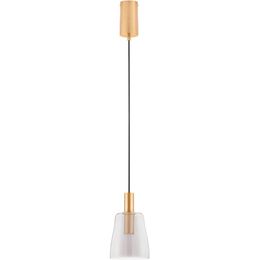 NOVA LUCE Pendelleuchte »IMATIA« LED-Modul 1 Stk. Warmweiß Gold/Rauch