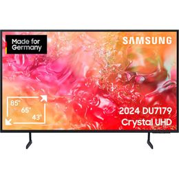 Samsung LED-Fernseher »GU55DU7179U« 138 cm/55 ′′ Smart-TV Crystal UHD, Q-Symphony, Dolby Surround Sound, Triple Tuner, Smart-Hub schwarz 3-seitig...