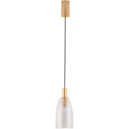 NOVA LUCE Pendelleuchte »IMATIA« LED-Modul 1 Stk. Warmweiß Gold/Rauch