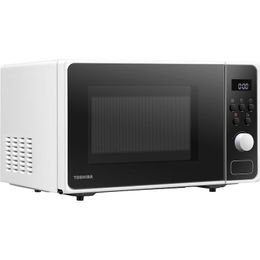 Toshiba Mikrowelle &raquo;MM2-AM23PF(WH)&laquo; Mikrowelle 800 W schwarz-wei&szlig; Mikrowelle