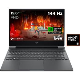 HP Gaming-Notebook »Victus 15-fb3051ng« 39, 6 cm / 15, 6 ′′ AMD Ryzen 5 GeForce RTX 5050 1.000 GB SSD Mica Silver