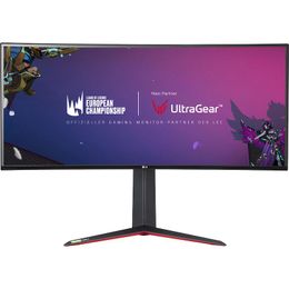 LG Curved-Gaming-Monitor »UltraGear 34GN850P« 87 cm/34 ′′ 3440 x 1440 px UWQHD 1 Reaktionszeit 144 Hz schwarz Vielfältige Konnektivität mit 2x...