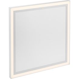 JUST LIGHT Deckenleuchte &raquo;BEROA&laquo; LED-Board 1 Stk. warmwei&szlig; - kaltwei&szlig; Deckenpanel mit IR-Heizung 450W, Funk Fernbed., Funkthermostat wei&szlig;