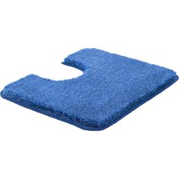 Grund Badematte »Melange« Höhe 27 mm rutschhemmend beschichtet fußbodenheizungsgeeignet besonders dichter Flor jeansblau Obermaterial: 100%...