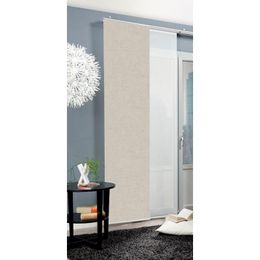 Home Wohnideen Schiebegardine &raquo;PIVE&laquo; Paneelwagen 1 Stk. tlg. Schiebegardine PIVE digitalbedruckt grau Polyester