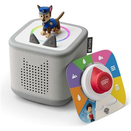 tonies Lautsprecher »Toniebox 2 Play Set Paw Patrol Chase« Stereo (Bluetooth NFC WLAN Beleuchtungseffekte Kabellos Sleep Timer Wecker )...
