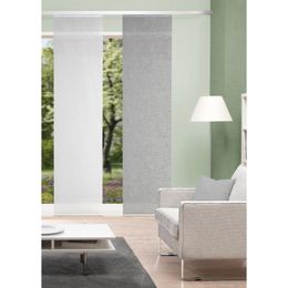Vision S Schiebegardine &raquo;PIVE&laquo; Paneelwagen 1 Stk. tlg. Schiebevorhang digitalbedruckt PIVE silber Polyester