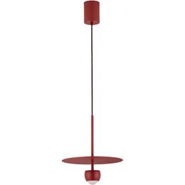 NOVA LUCE Pendelleuchte »EDEM« LED-Modul 1 Stk. Warmweiß Rot