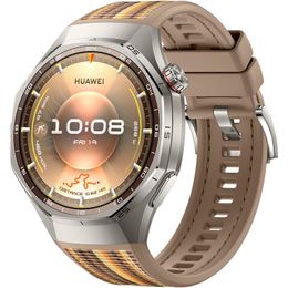 Huawei Smartwatch »WATCH GT6 Pro 46 mm« (3, 75 cm / 1, 47 ′′) Silver Brown