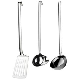 Pinti Inox PINTINOX Kochbesteck-Set »Professional« (Schöpflöffel, Suppenlöffel, Pfannenwender), Edelstahl 18/10 edelstahlfarben 0