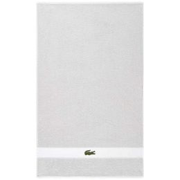 Lacoste Handtuch »LCASUAL« mit Label-Applikationen argent Obermaterial: 100% Baumwolle B/L: 55 cmx100 cm