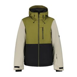 Icepeak Skijacke »CHESTER« 1 Stk. tlg. mit Kapuze mit kontrastfarbenen Logoschriftzügen OLIVE 46 46 Skijacke aus Softshell-Material: ideal für...