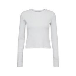 Nümph NÜMPH Langarmhemd »Long Sleeve T-Shirt Cropped NURILEY« Bright White XXL - Normalgrößen Normalgrößen XXL Bequeme und stilvolle T-Shirts für jeden Tag