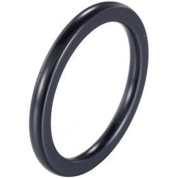 Firetti Kinder Fingerring &raquo;Schmuck Geschenk Edelstahl Ring Damenring Herrenring Color&laquo; schwarz