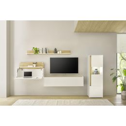 Büromöbel-Set Inosign "CiTY/GiRON", weiß, B:310cm H:170cm T:40cm, Arbeitsmöbel-Sets, Home Office