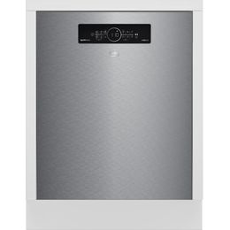 Beko Unterbaugeschirrspüler "BDDN36550XP", Energieeffizienz: C (A-G), silberfarben, B:59,8cm H:81,8cm T:57cm, Geschirrspüler
