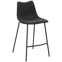 mayer Sitzmöbel Barhocker MAYER SITZMÖBEL "mySOLO", schwarz, B:49cm H:95,5cm T:55cm, 50% Polyurethan, 50% PVC, Hocker