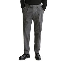 Marc O'Polo Chinohose MARC O'POLO "aus Bio-Baumwolle und Viskose", Herren, Gr. 32, Länge 32, multi, broken graphite, Obermaterial: 49% Baumwolle, 48% Viskose, 3% Elasthan, unifarben, relaxed fit normal, Hosen