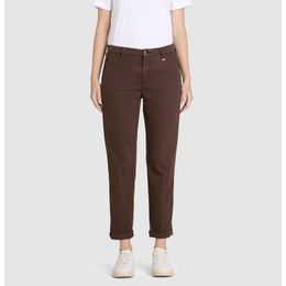 MAC Chinohose »CHINO turn up« mit dezentem Glanz, elegant und sportiv zugleich truffle brown PPT 36 - N-Gr N-Gr 36 Chinohose in dezentem, edlem...