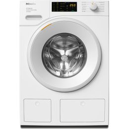Miele Waschmaschine "WSB683 WCS 125 Edition", Energieeffizienz: A (A-G), weiß, B:59,6cm H:85cm T:63,6cm, Waschmaschinen, TwinDos zur automatischen Waschmitteldosierung