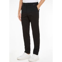 Calvin Klein Stoffhose mit praktischem Gürtel schwarz32 31 - Länge 32 Länge 32 31 Twillhose von Calvin Klein