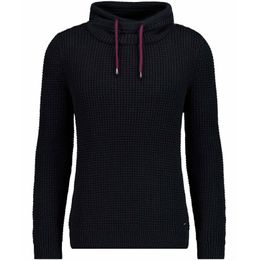 Rollkragenpullover Ragman, Herren, Gr. 52, schwarz, 100% Baumwolle, ohne Ausschnitt, Pullover