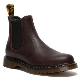 Winterboots Dr. Martens "2976", Herren, Gr. 37, dunkelbraun, Leder, Schuhe, Schlupfstiefel, Winterstiefel, Stiefelette mit Stretcheinsätzen