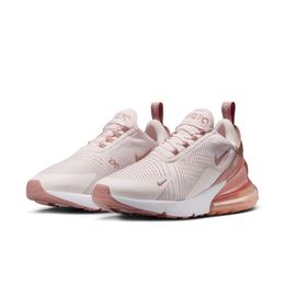 Sneaker Nike Sportswear "W AIR MAX 270", Gr. 37,5, pomegranate, pearl pink, weiß, Synthetik, Textil, Schuhe