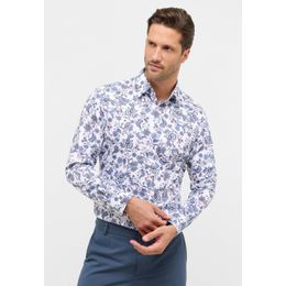 Langarmhemd Eterna "MODERN FIT", Herren, Gr. 42, Normalgrößen, denim, Twill, 100% Baumwolle, tailliert, Manschette, Hemden, NON IRON (bügelfrei)