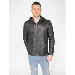 Lederjacke Maze "42021109", Herren, Gr. XXL, schwarz, Obermaterial: 100% Lammleder; &Auml;rmelfutter: 100% Polyester, Jacken