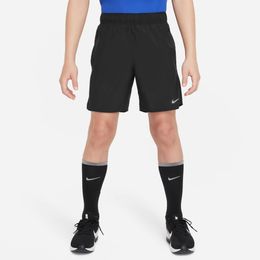 Trainingsshorts Nike "B NK DF CHALLENGER SHORT", Kinder, Gr. XL (164/170), N-Gr, schwarz, schwarz, reflective silv, Obermaterial: 100% Polyester, Hosen