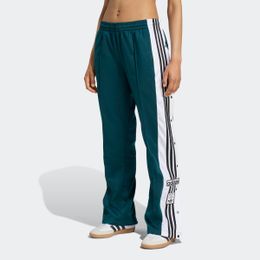Sporthose adidas originals "ADIBREAK PANT", Damen, Gr. L, K-Gr, aurora ivy, schwarz, Obermaterial: 100% Polyester, Hosen, Knopfhose, Knopfleiste am Bein