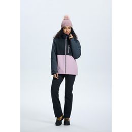 Skijacke Icepeak "Icepeak CATHAY", Damen, Gr. 42, pink, Obermaterial: 100% Polyester. Futter: 100% Polyester. Wattierung: 100% Polyester, Jacken