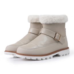 Winterboots Luhta "MALLIKAS MS", Damen, Gr. 39, natural weiß, Synthetik, Textil, Schuhe Winterboots, Winterschuhe, Winterstiefel, Snowboots, gefüttert