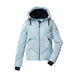 Killtec Skijacke »KSW 113 WMN SKI QLTD JCKT« Winddichte Skijacke mit 10.000 mm Wassersäule, PFAS-frei imprägniert hellblau 44 44 Damen Skijacke in...