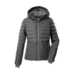 Killtec Skijacke »KSW 115 WMN SKI QLTD JCKT« Winddichte, wasserabweisende Damen Skijacke mit Daunenoptik, PFAS-frei schwarz 44 44 Funktionsjacke in...