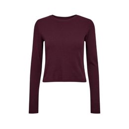 N&uuml;mph N&Uuml;MPH Langarmhemd &raquo;Long Sleeve T-Shirt Cropped NURILEY&laquo; Winetasting M - Normalgr&ouml;&szlig;en Normalgr&ouml;&szlig;en M Bequeme und stilvolle T-Shirts f&uuml;r jeden Tag