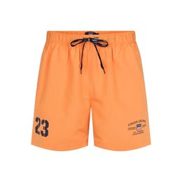 VINSON Badeshorts »Swim shorts Meik« Tangerine XXL - Normalgrößen Normalgrößen XXL Moderner, sportlicher Stil