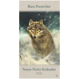PAUL PAREY Kalender Rien Poortvliets großer Tierkalender 2026