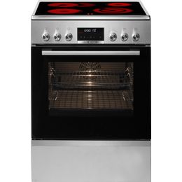 Bosch Elektro-Standherd "HKS79U250", Energieeffizienz: A (A+++-D), silber (edelstahlfarben), Herdsets